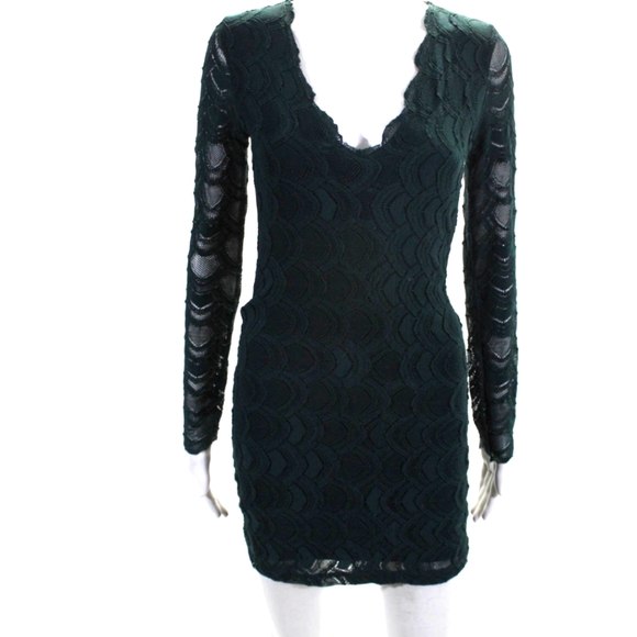 Nightcap | Dresses | Nightcap Clothing Scoop Neck Dress Dark Green ...